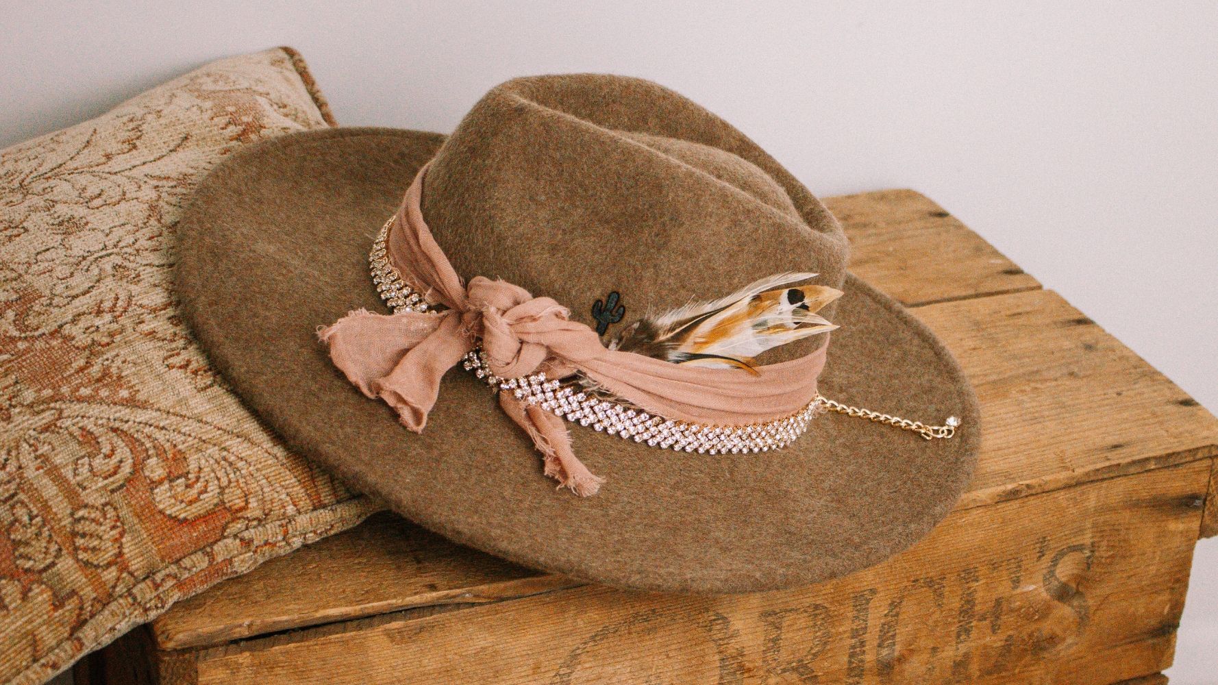 How To Style Your Own Custom Western Hat – Melbelle Western X Boho Blog